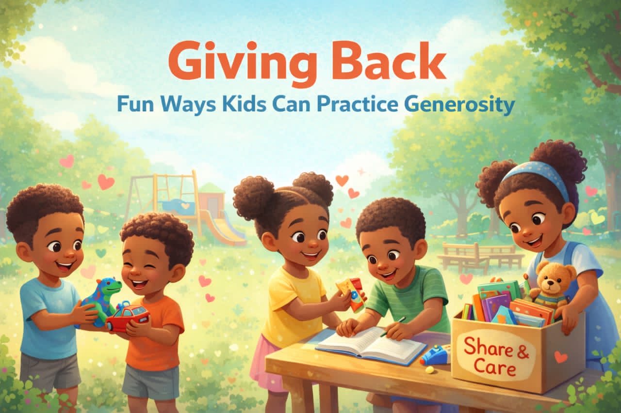 Giving Back: Fun Ways Kids CanPractice Generosity – BSFKiddies Blog