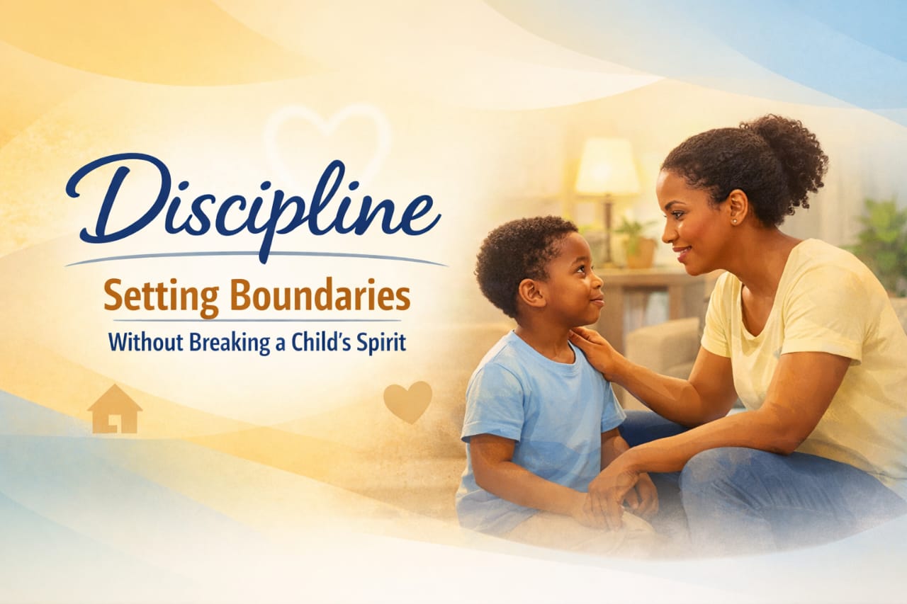 Discipline – Setting Boundaries Without Breaking a Child’s Spirit ...